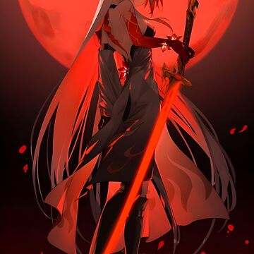 "Acheron Honkai Star Rail - Acheron Beautiful Cover image" Sticker for ...