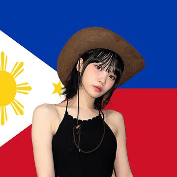 "Chaewon Philippines Flag - Chae-won LE SSERAFIM" Sticker for Sale by ...