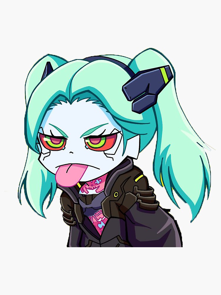 "laughing rebecca" Sticker for Sale by Boulayisa | Redbubble