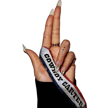 "Cowboy carter sticker" Sticker for Sale by Asashiprints | Redbubble