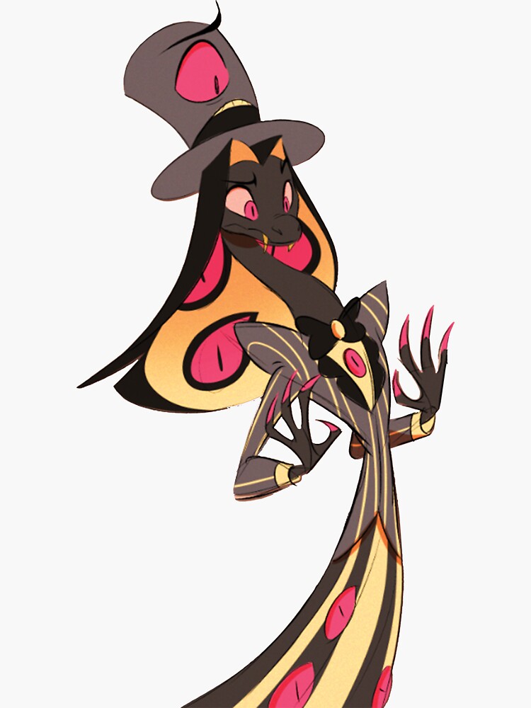 "Sir Pentious - Hazbin Hotel" Sticker for Sale by JamesBerben | Redbubble