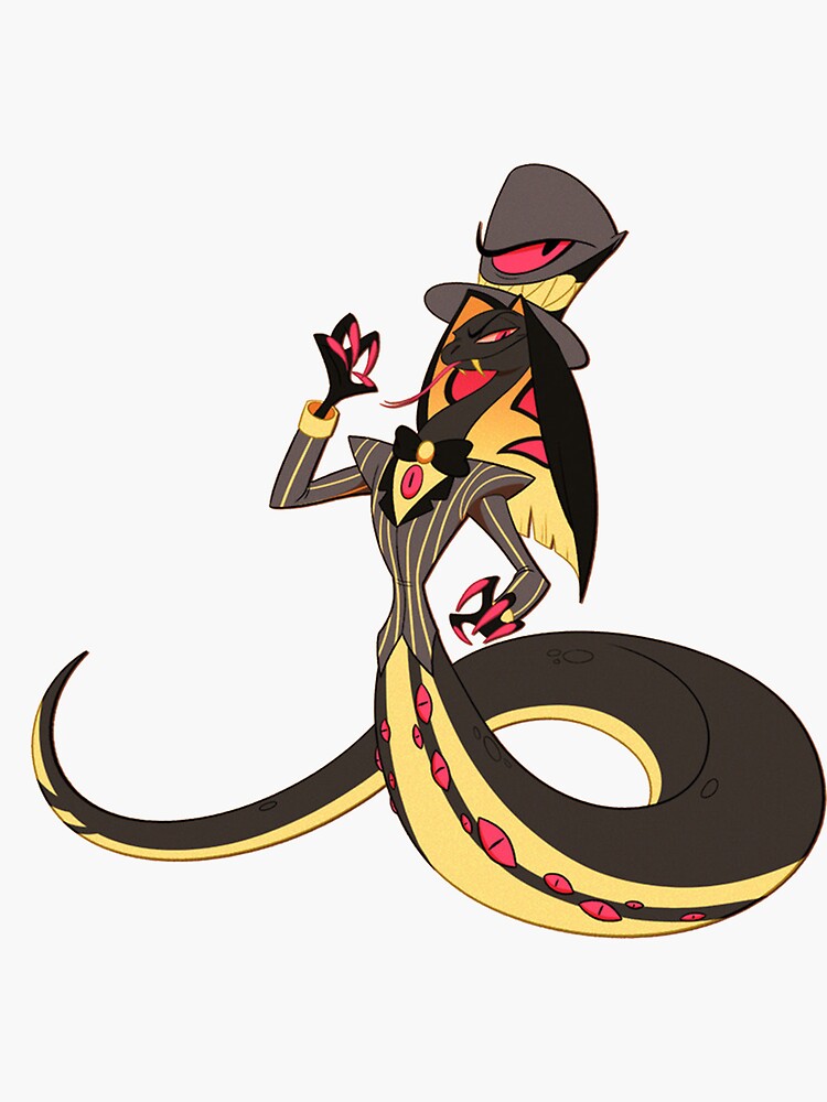 "Sir Pentious - Hazbin Hotel" Sticker for Sale by JamesBerben | Redbubble