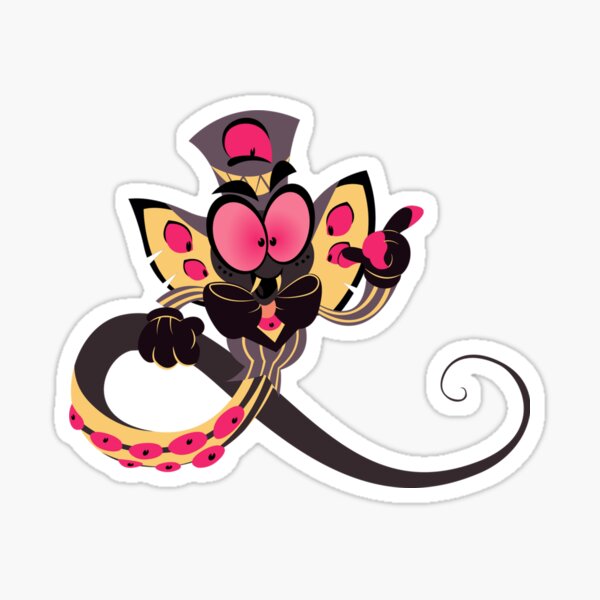 "Sir Pentious - Hazbin Hotel" Sticker for Sale by JamesBerben | Redbubble