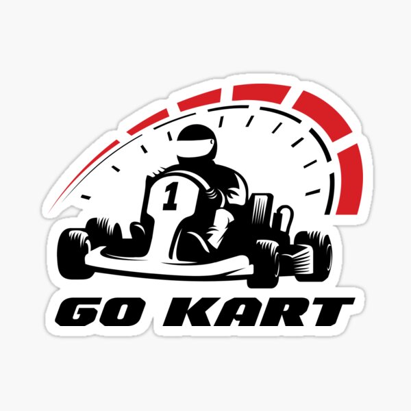 "#04 Design Favorite Fans Go-Kart" Sticker for Sale by ARusGoKartShop ...