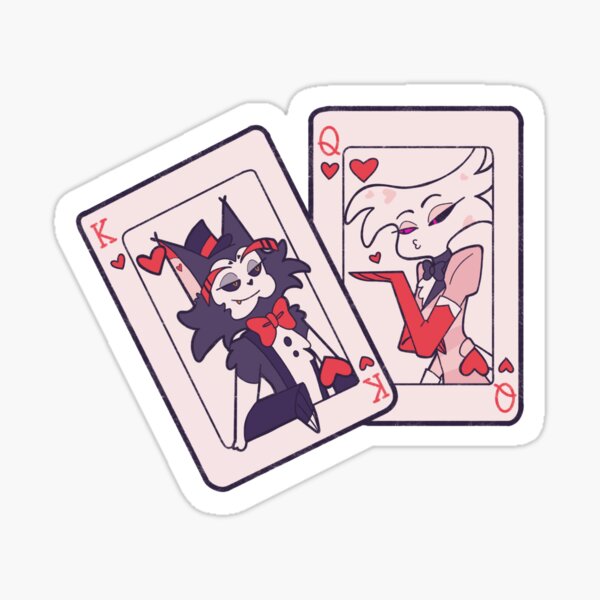 "Huskerdust cards" Sticker for Sale by kamiraa | Redbubble