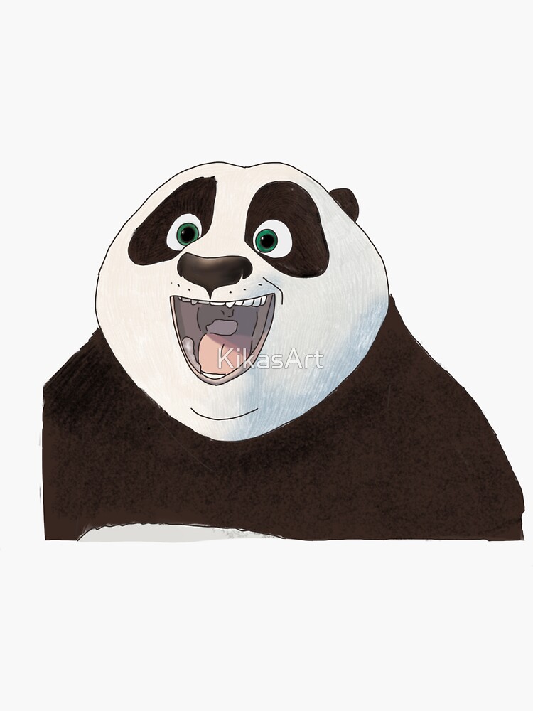 Kung Fu Panda Po Gesicht