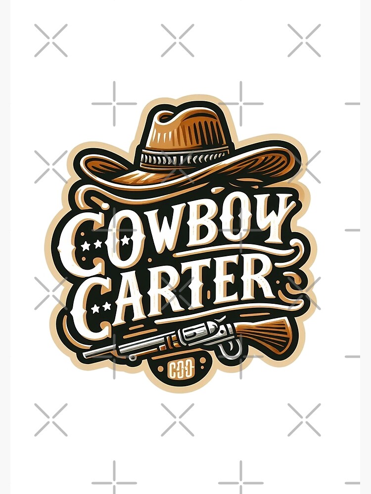 Cowboy Carter Canvas Print sold by Adda Purplish | SKU 4585363 ...