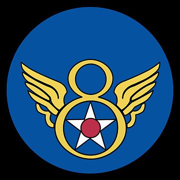 "8th Air Force Masters of the Air" Sticker for Sale by Here-We-Go ...