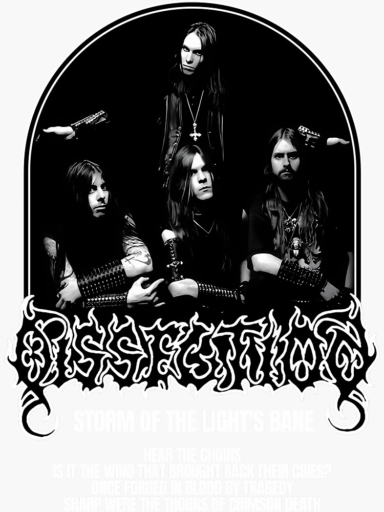 "Dissection Band" Sticker for Sale by UniqueMoore | Redbubble