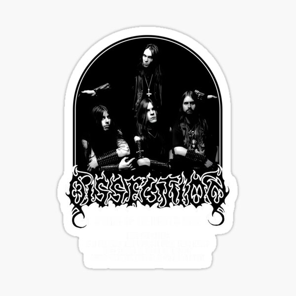 "Dissection Band" Sticker for Sale by UniqueMoore | Redbubble