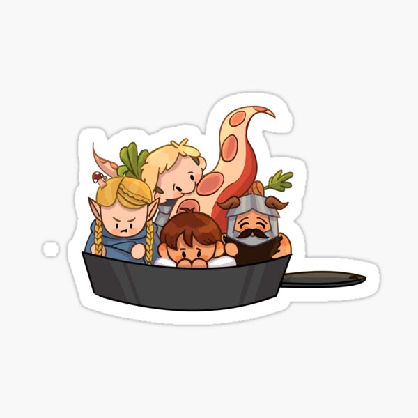 "Dungeon Meshi" Sticker for Sale by HopeAlecrim | Redbubble