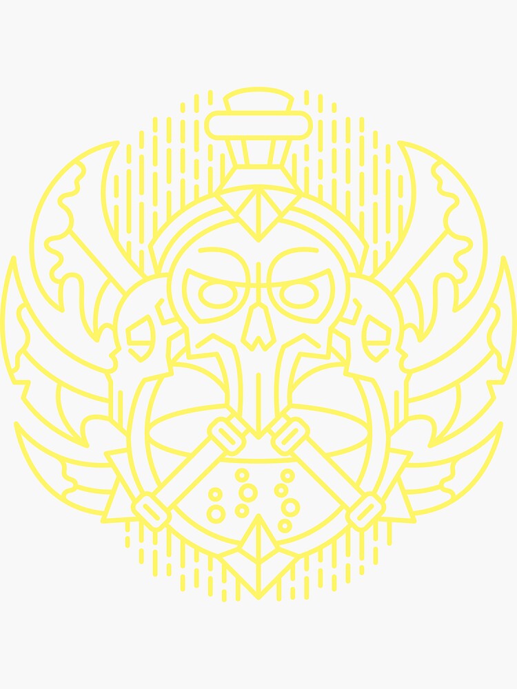 "Rogue – Class Crest (color)" Sticker for Sale by dcmjs | Redbubble