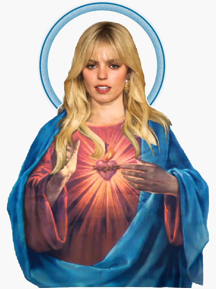 "renee-rapp-jesus" Sticker for Sale by ghrannelstim | Redbubble