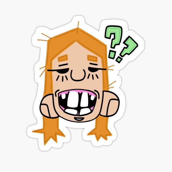 "Huh | With Question Marks " Sticker for Sale by ConstoStore | Redbubble