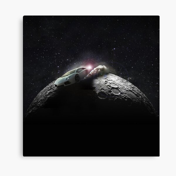 "Moon Lambo" Canvas Print for Sale by CryptoKids | Redbubble