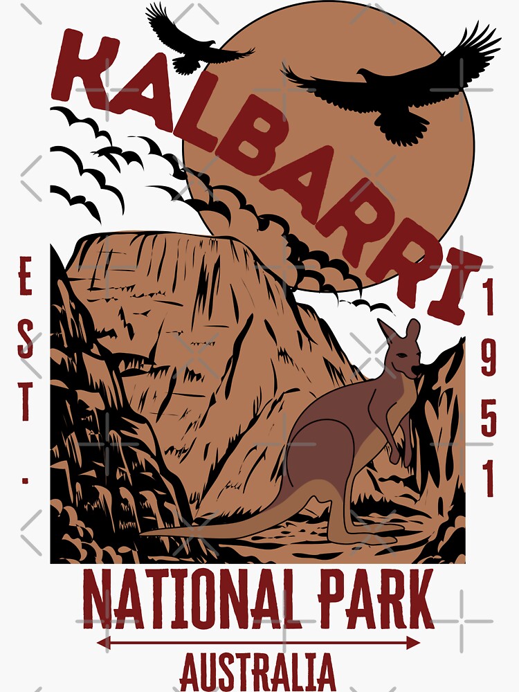 "Kalbarri National Park" Sticker for Sale by besury | Redbubble