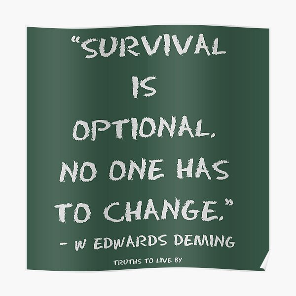 "Survival is optional" Poster for Sale by Truthstoliveby | Redbubble