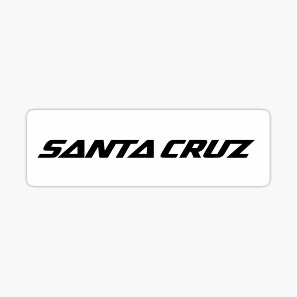 "Santa Cruz" Sticker by ClercBaron | Redbubble