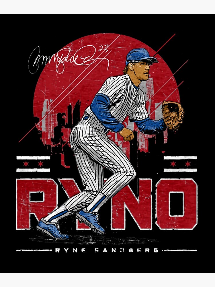 "Ryne Sandberg Skyline" Poster for Sale by NoahArno | Redbubble