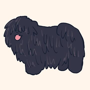 "Cute puli dog art" Sticker for Sale by Mayarart | Redbubble