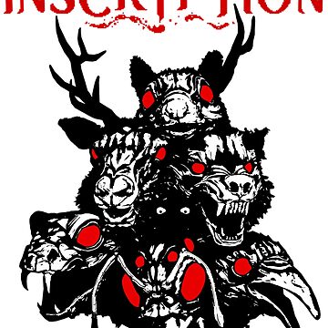 "Totems With Inscryption Logo" Poster for Sale by PciaWhite | Redbubble