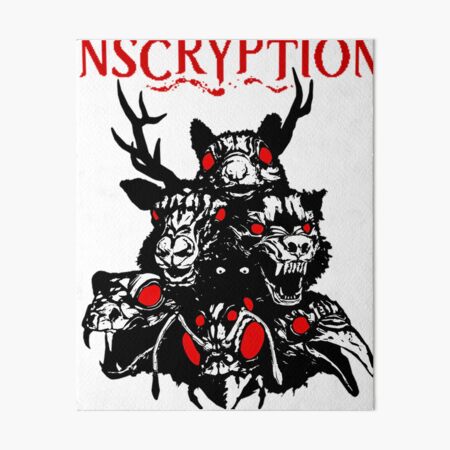 "Totems With Inscryption Logo" Art Board Print for Sale by PciaWhite ...