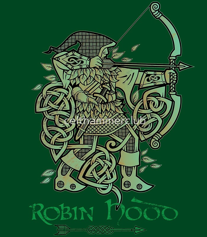 "Robin Hood (Green Copper Version)" by celthammerclub | Redbubble