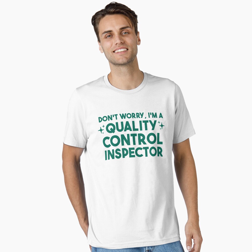 " Don't worry, I'm a Quality Control Inspector" Sticker for Sale by ...
