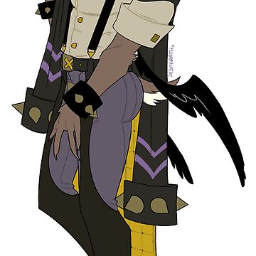 "Hazbin Hotel Sinner Adam Husk Clothes" Sticker for Sale by Dedmerath ...