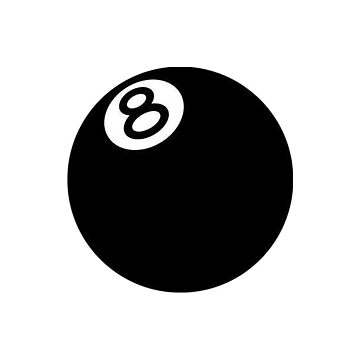 Sticker for Sale mit "8-Ball-Design" von Allvarietyitems | Redbubble