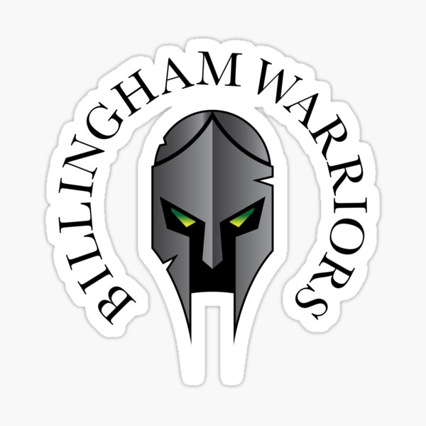 "Billingham Warriors - Coloured + Black Stuff" Sticker for Sale by ...