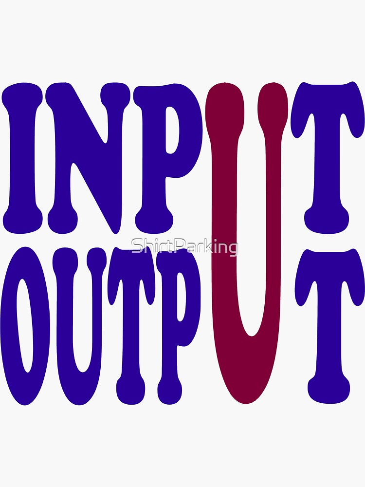 "COBOL Input Output Section" Sticker for Sale by ShirtParking | Redbubble