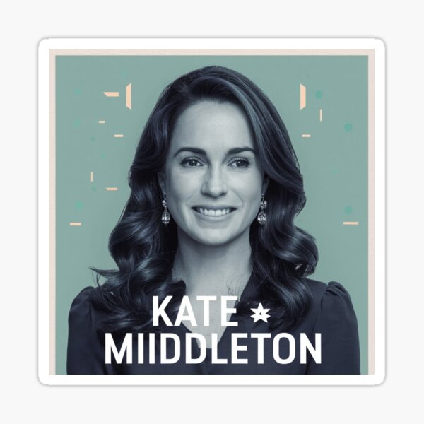 "kate middleton" Sticker for Sale by jaksa429 | Redbubble