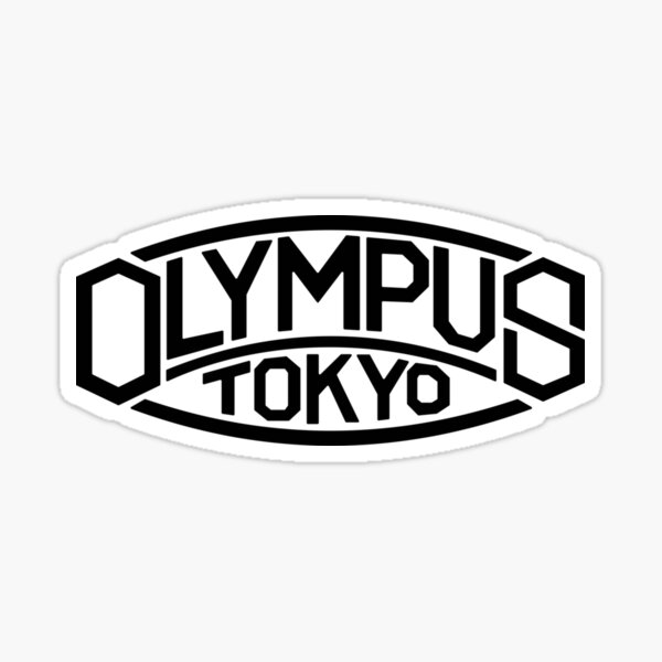 "Original Olympus Camera Logo" Sticker by AdolphusCronin | Redbubble