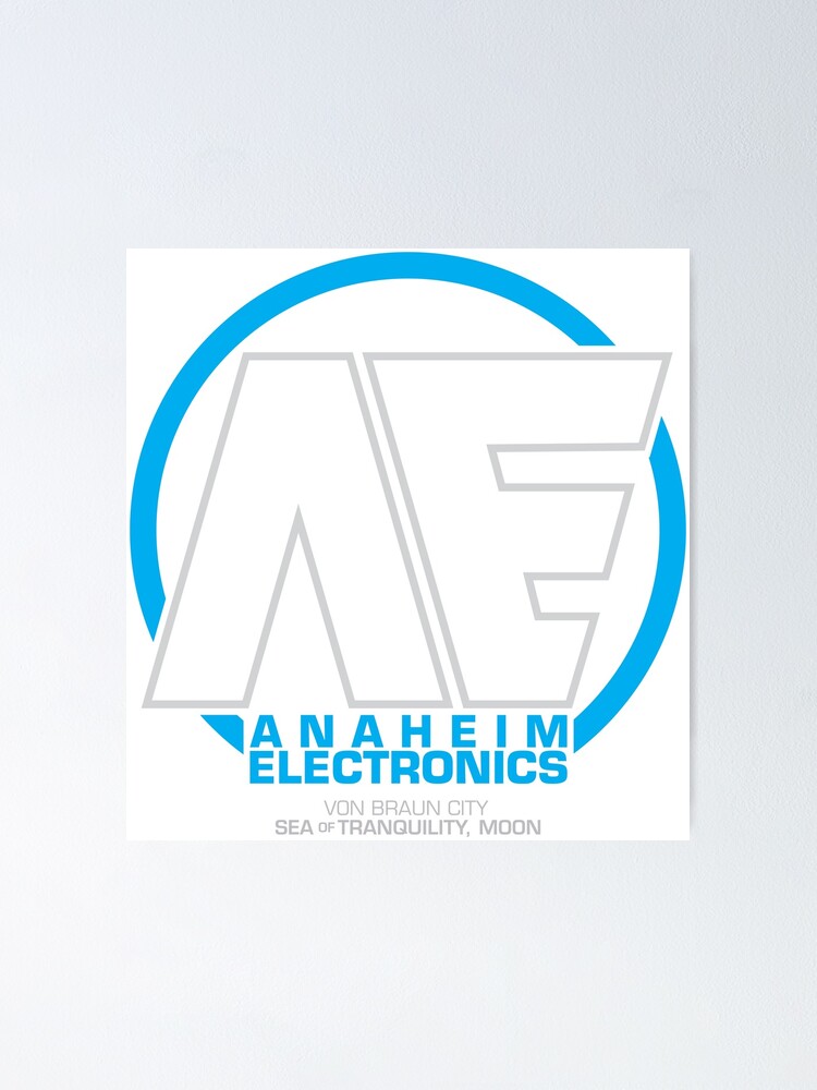 "Gundam Anaheim Electronics" Poster by dreadpyrat | Redbubble