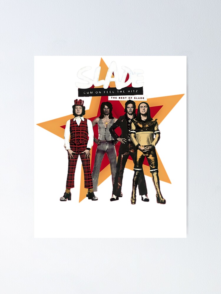 "Slade Band Glam Rock" Poster for Sale by Krisutmann | Redbubble