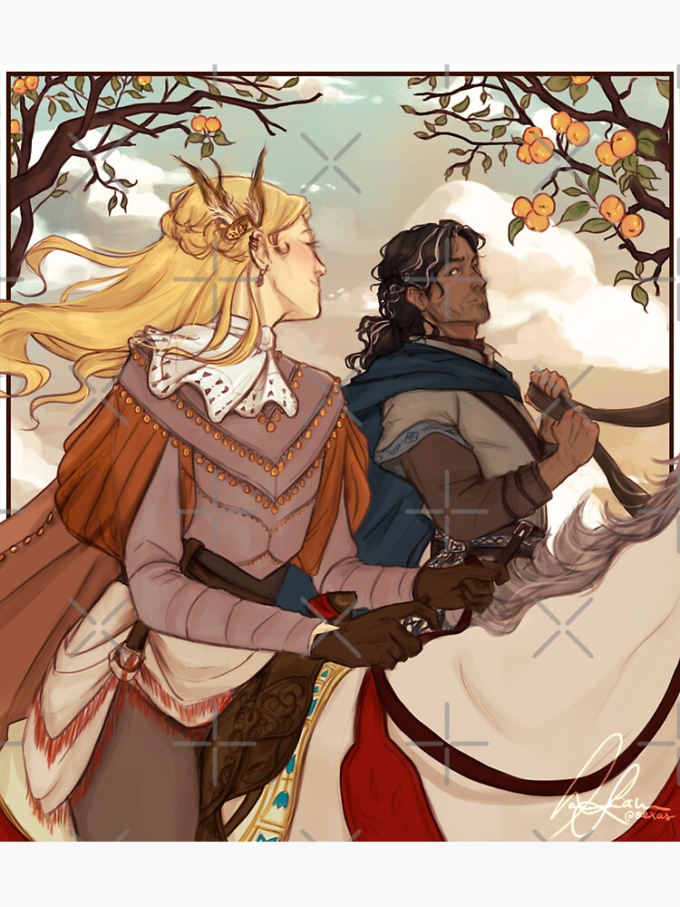 "You Showed Me The Wide World " Sticker for Sale by oexas | Redbubble