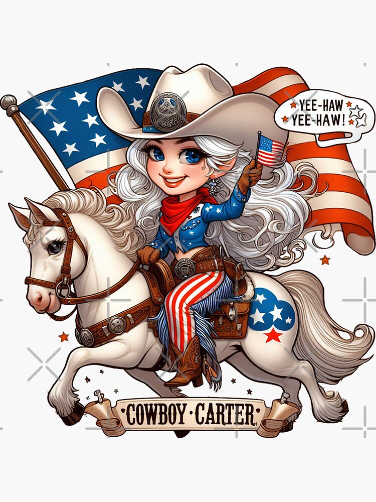 Cowboy Carter Sticker, Beyonce Cowboy Carter Sticker sold by ...