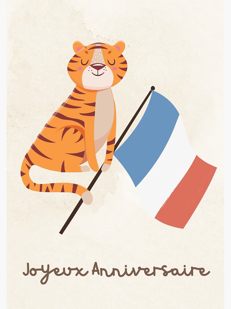 "Joyeux Anniversaire, happy birthday in French, French birthday ...