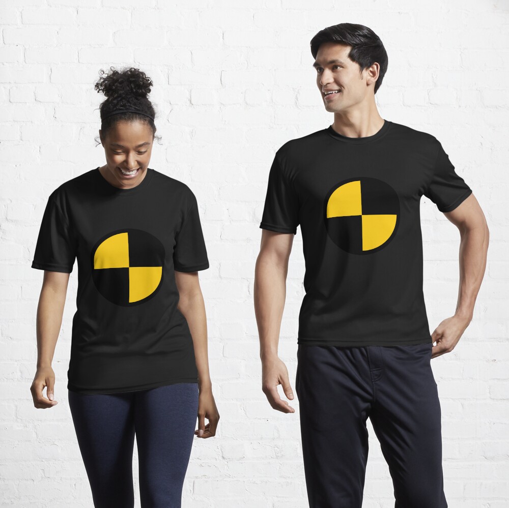 "Crash Test Symbol" Sticker for Sale by avperth | Redbubble