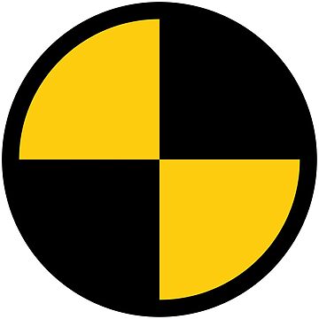 "Crash Test Symbol" Sticker for Sale by avperth | Redbubble