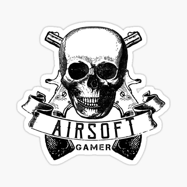 "AIRSOFT GAMER" Sticker for Sale by klibre6 | Redbubble