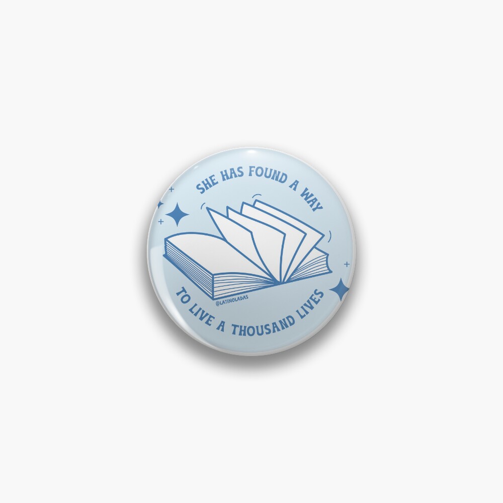 "She Has Found A Way To Live A Thousand Lives / Light Blue Pastel ...