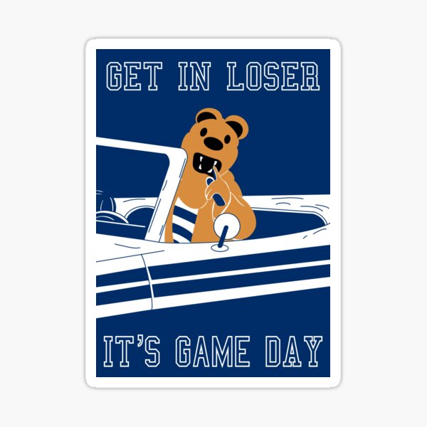 "It's Game Day PSU" Sticker for Sale by Kathryn’s Designs | Redbubble