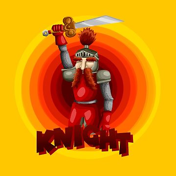 "knight knighty cartoon animatronic LOGO HD" Sticker by Super-TS ...