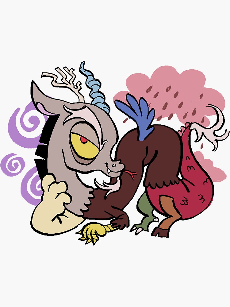 "Discord MLP:FIM" Sticker for Sale by rotten-trash | Redbubble