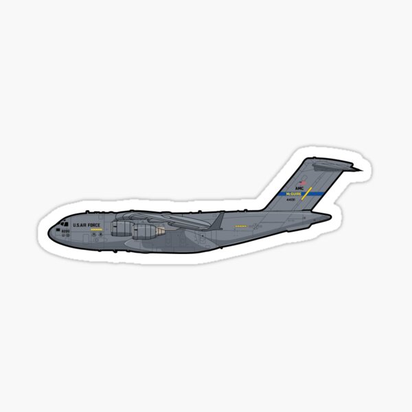 "C-17 Globemaster McGuire AFB" Sticker for Sale by PilotDecals | Redbubble
