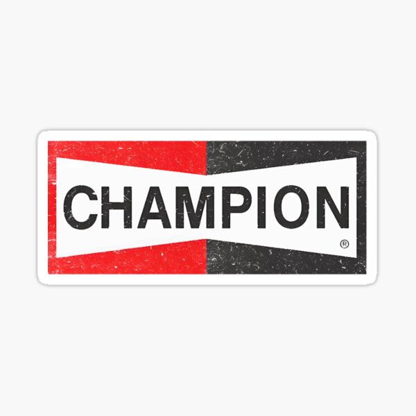 "RETRO VINTAGE CHAMPION" Sticker for Sale by DaisAtkinson | Redbubble