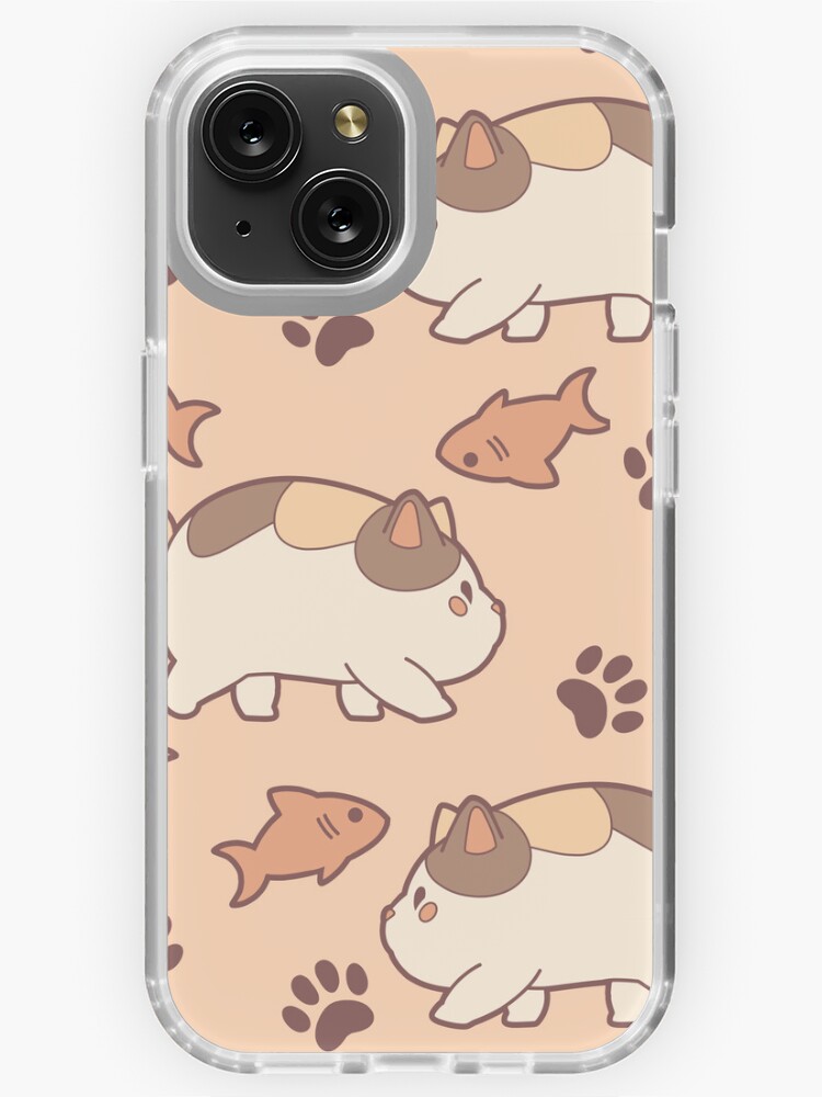 "Pastel Fat Cat" iPhone Case for Sale by Bunbundango | Redbubble