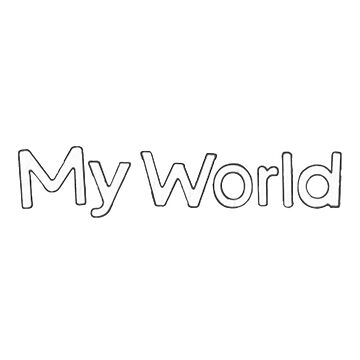 "ILLIT (아일릿) 'My World' Logo // KPOP Logo" Sticker by InYourOrbit613 ...